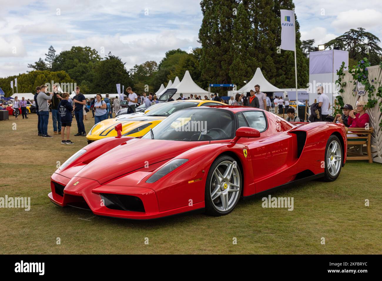 2003 Enzo Ferrari ‘F1 TMT’ on display at the Concours d’Elégance motor ...