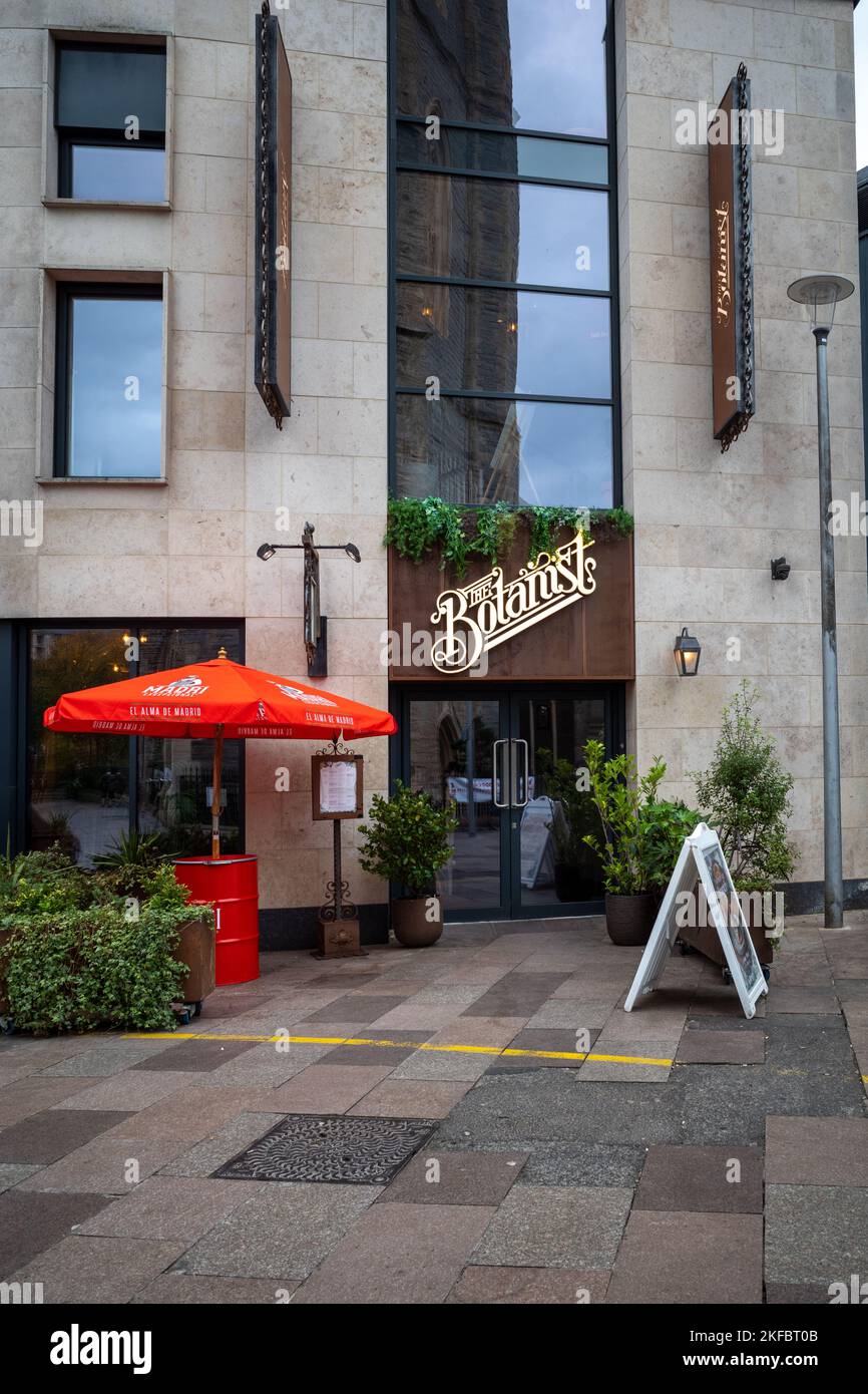 The Botanist Bar & Restaurant Cardiff, Wales (Nov22 Stock Photo - Alamy