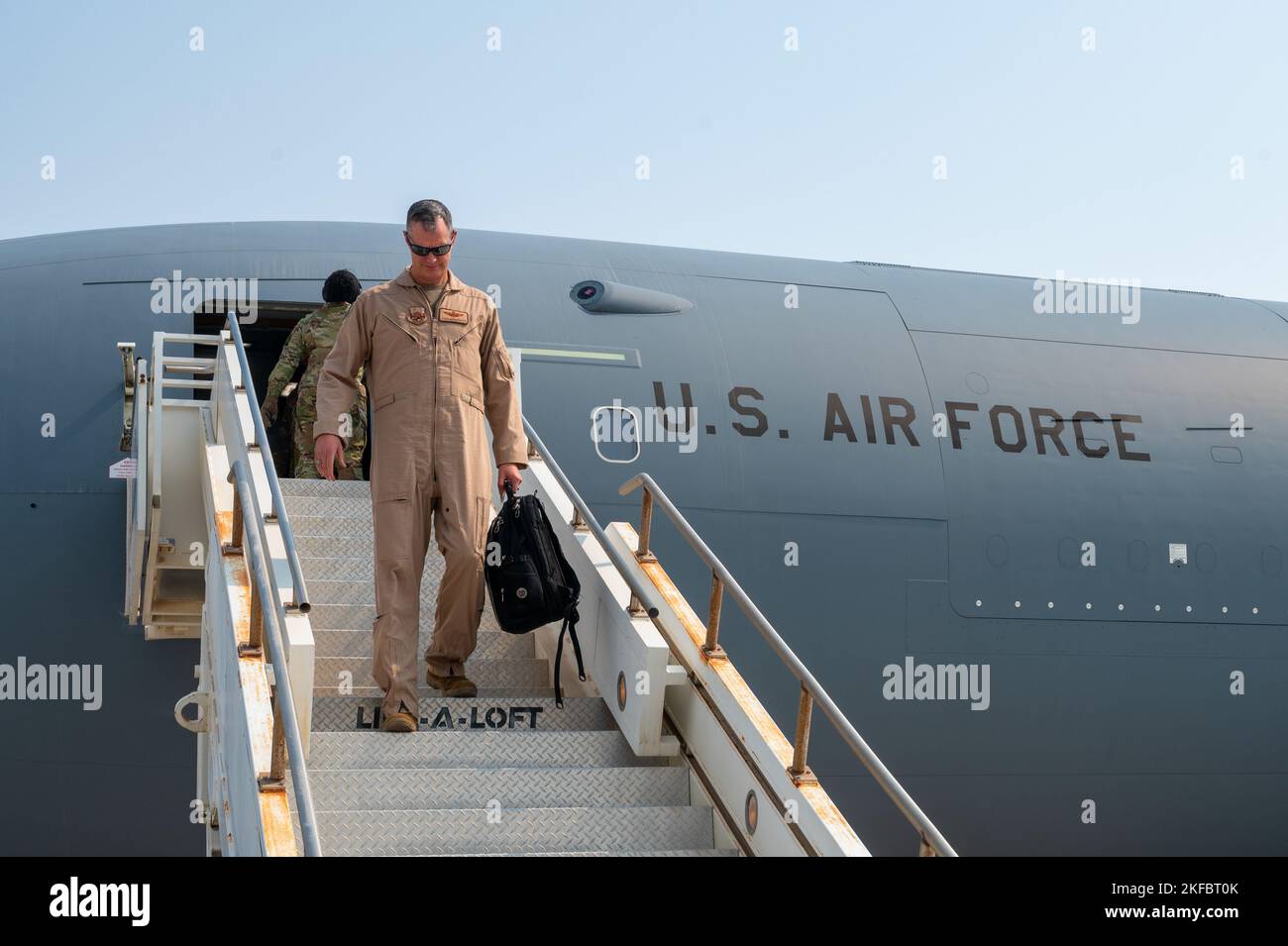 U.S. Air Force Lt. Gen. Alexus Grynkewich, Ninth Air Force commander ...