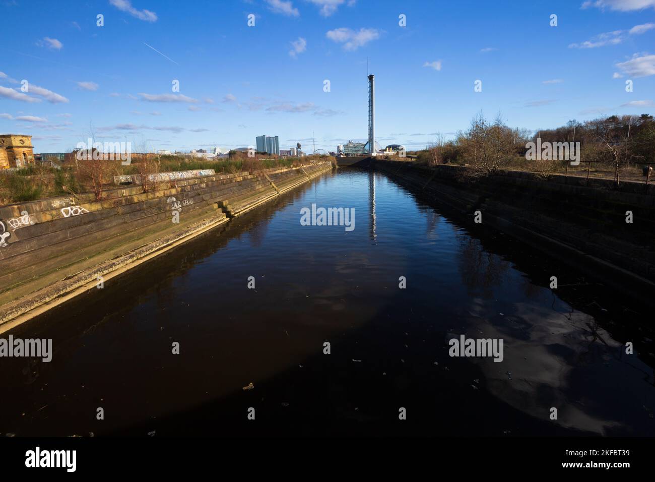 Historic Drydocks in the City of Glasgow Stock Photo - Alamy