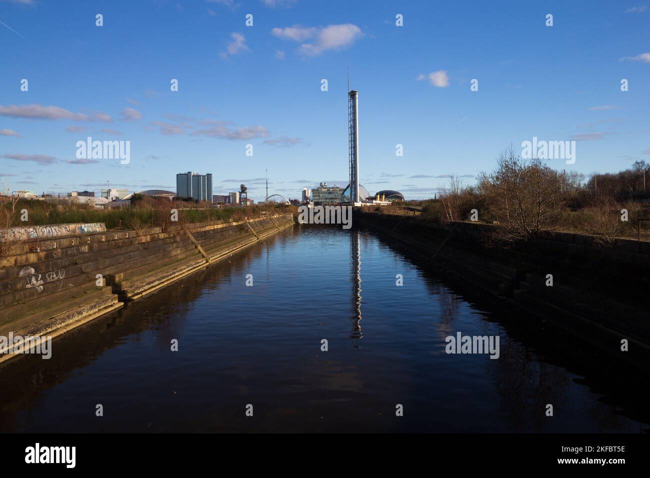 Historic Drydocks in the City of Glasgow Stock Photo - Alamy