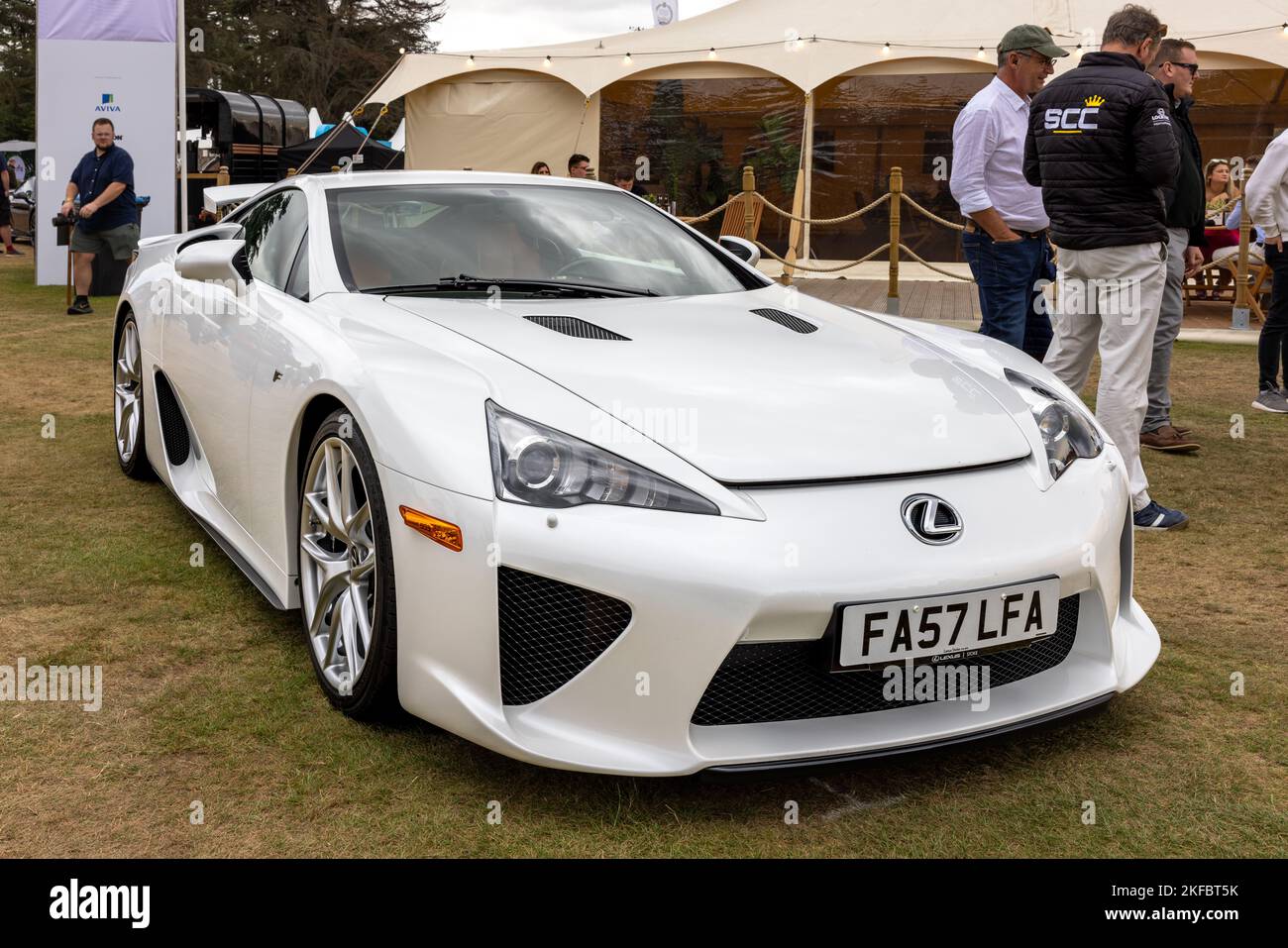 Lexus LFA ‘FA57 LFA’ on display at the Concours d’Elégance motor show ...