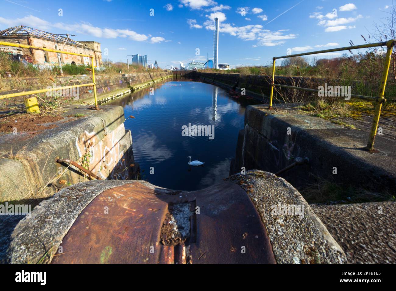 Historic Drydocks in the City of Glasgow Stock Photo - Alamy