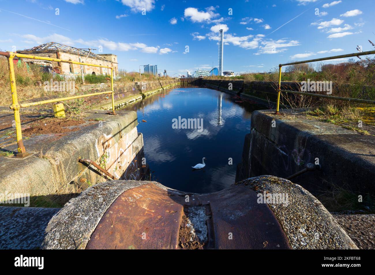 Historic Drydocks in the City of Glasgow Stock Photo - Alamy