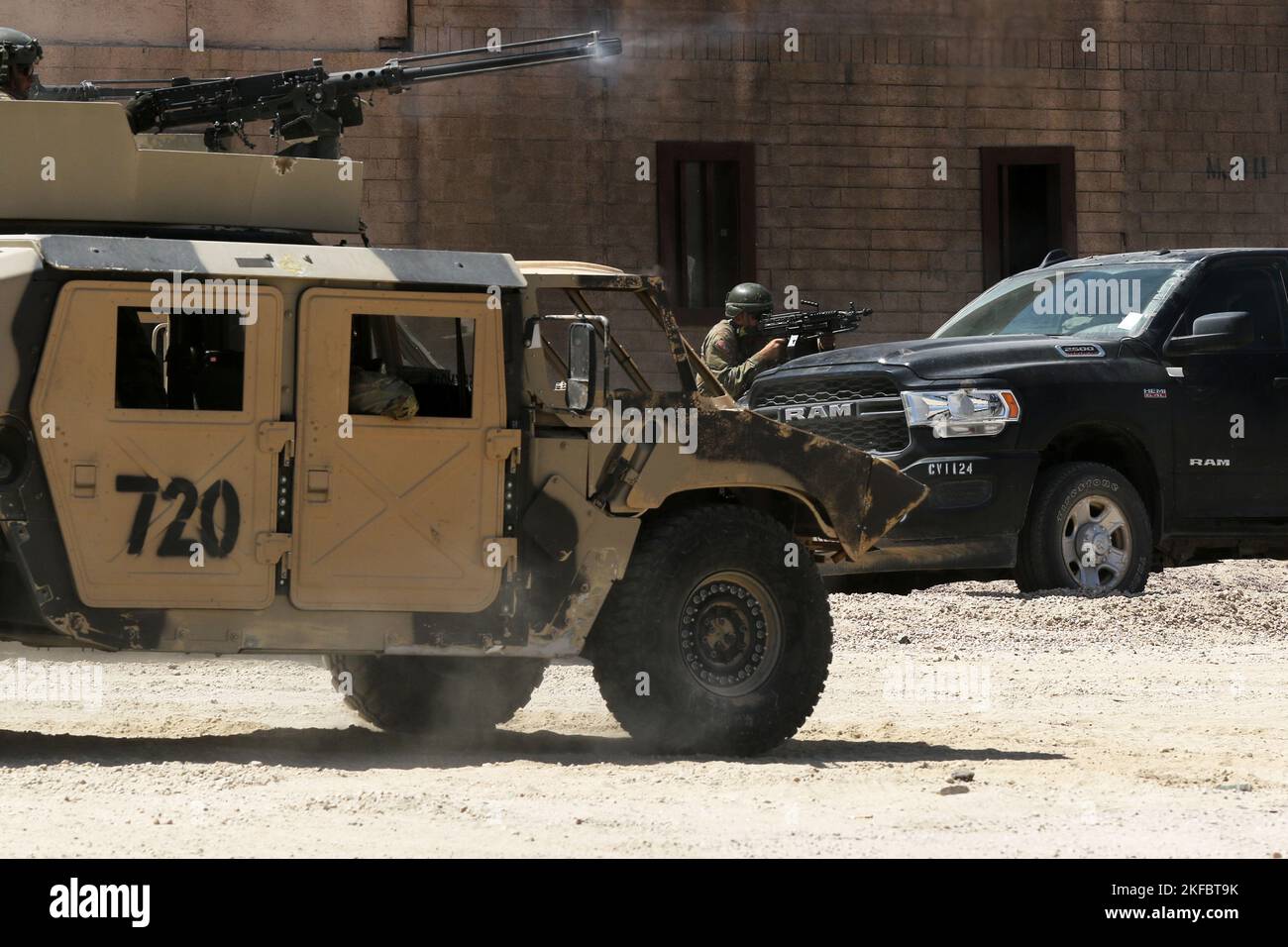 FORT IRWIN, Calif. – U.S. Army Soldiers from the 11th Armored Cavalry ...