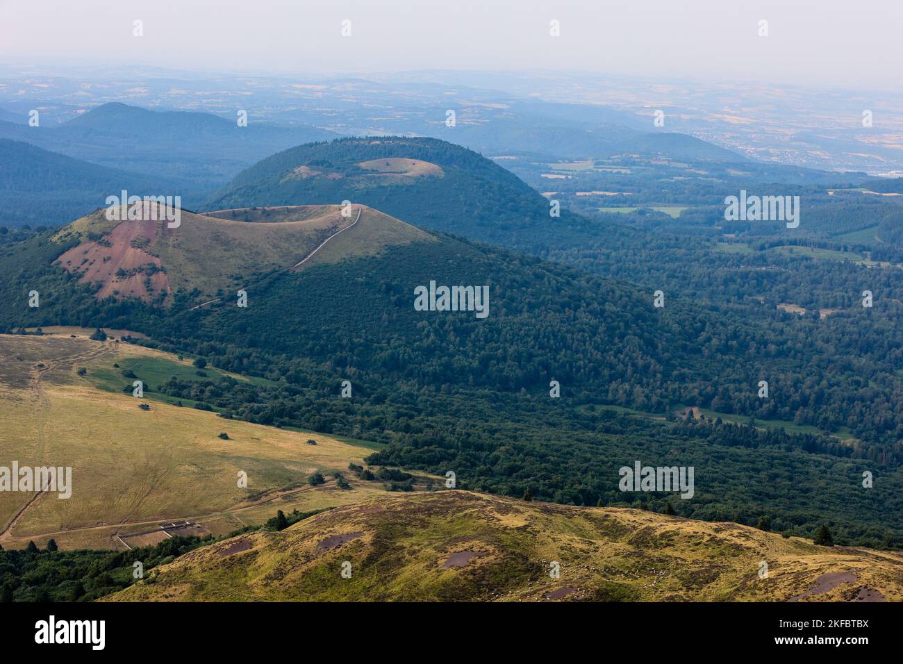 View,from,Summit,of,Puy de Dome.Hiking,walking,trekking,hike,walk,trek ...