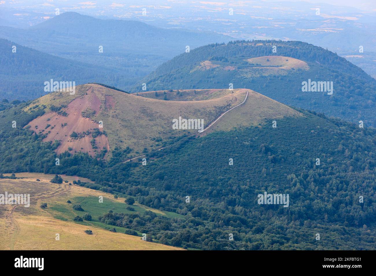 View,from,Summit,of,Puy de Dome.Hiking,walking,trekking,hike,walk,trek ...