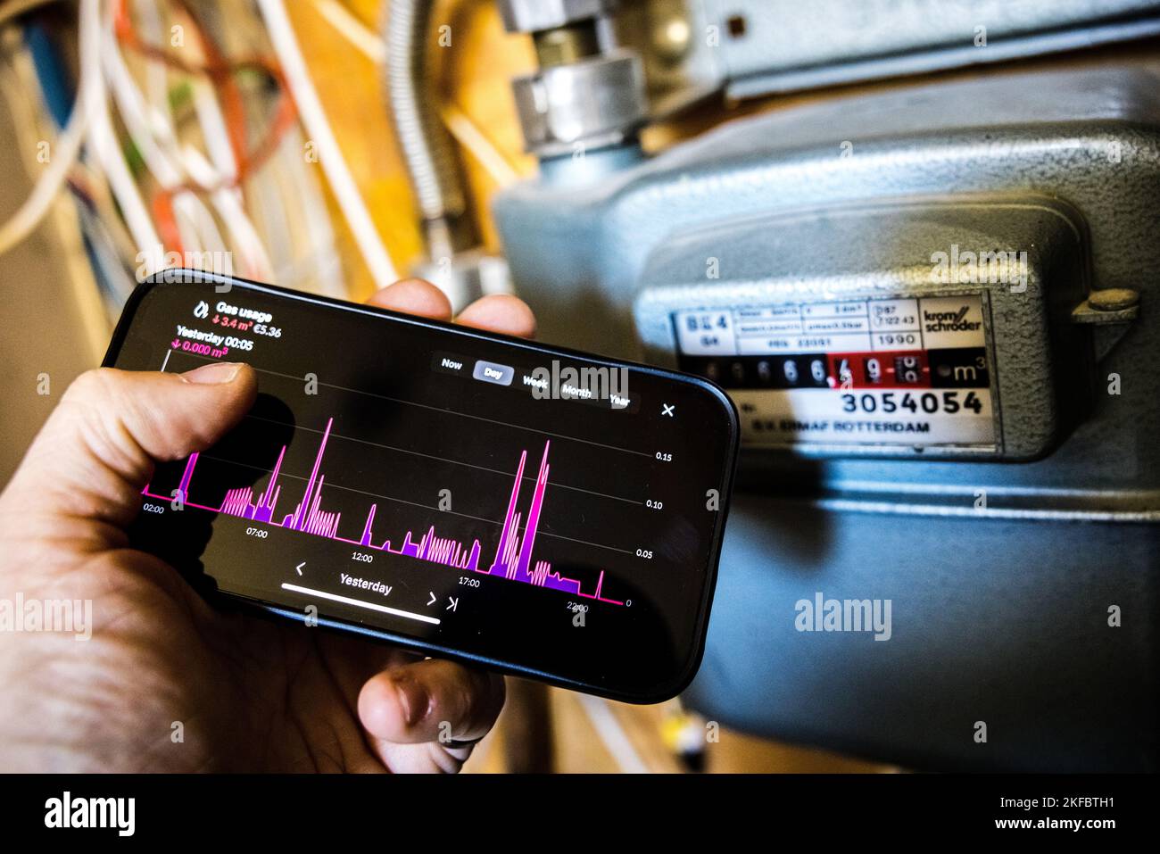 Energie smart meter hi-res stock photography and images - Alamy
