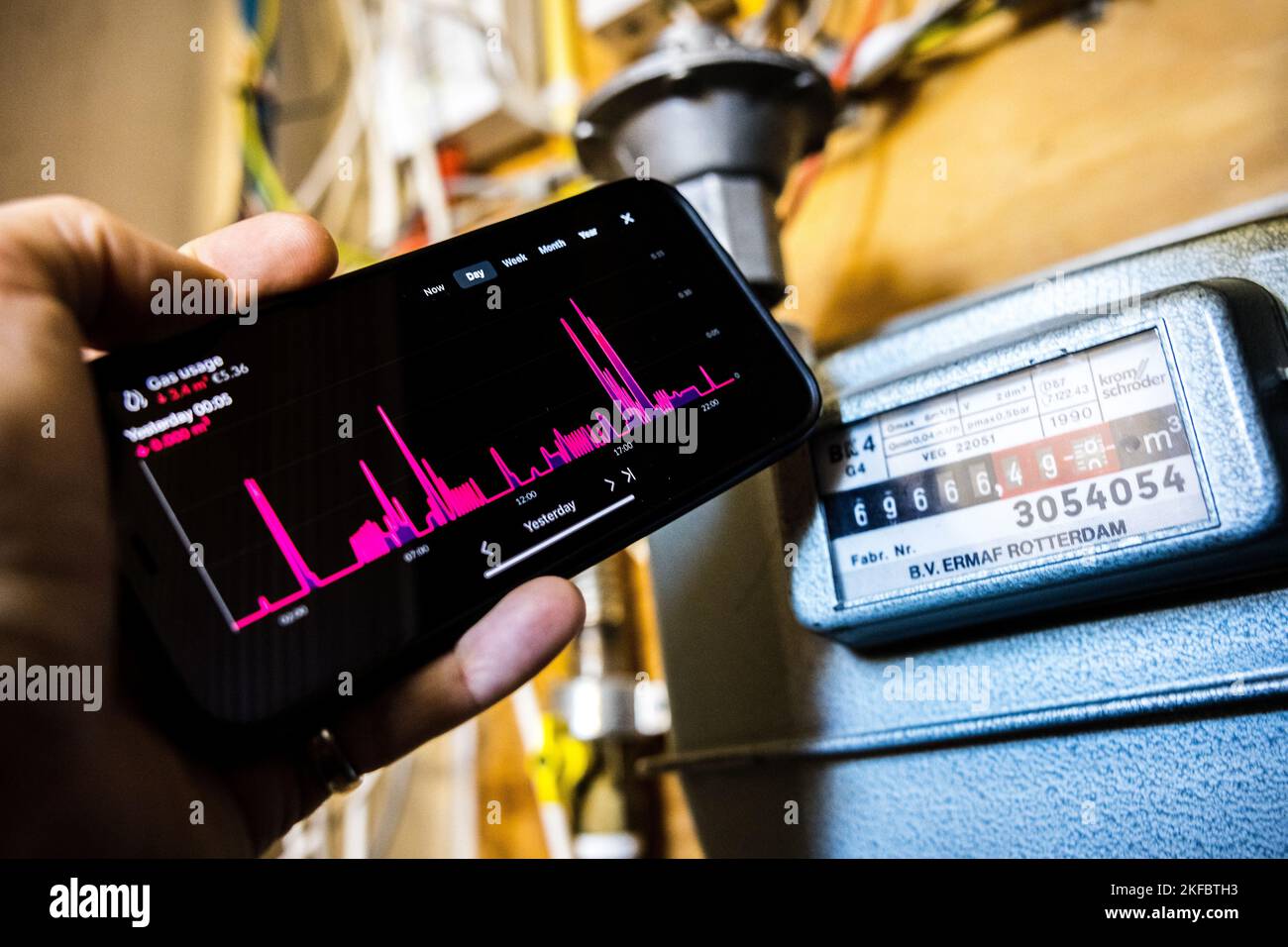 Energie smart meter hi-res stock photography and images - Alamy