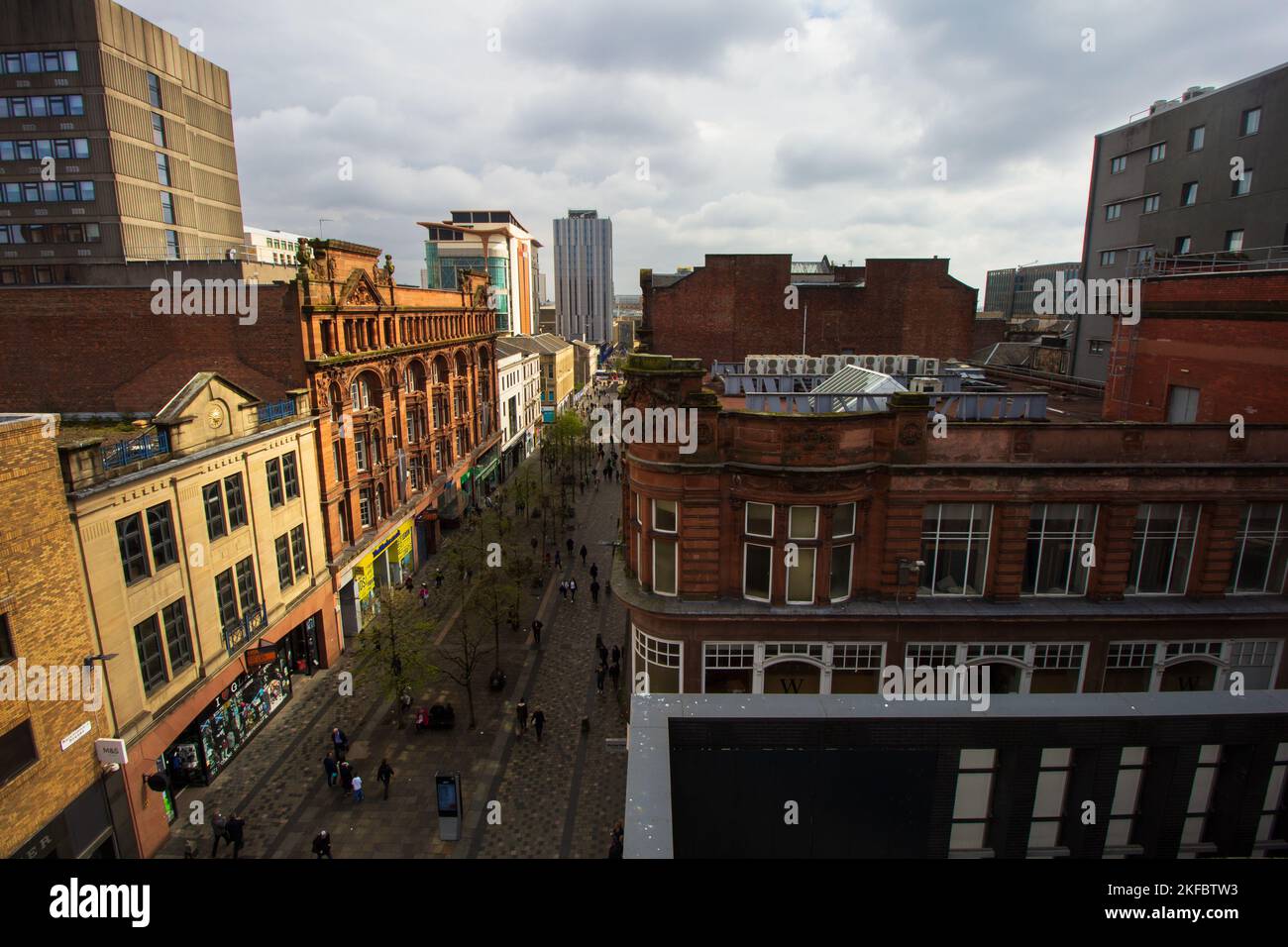 Glasgow town centre hi-res stock photography and images - Alamy