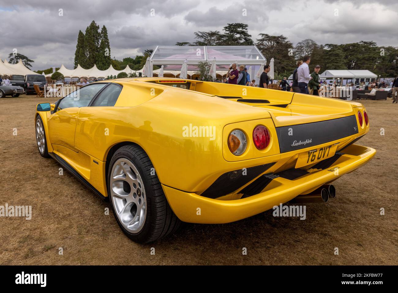 2001 Lamborghini Diablo VT ‘Y6 OVT’ on display at the Concours d ...