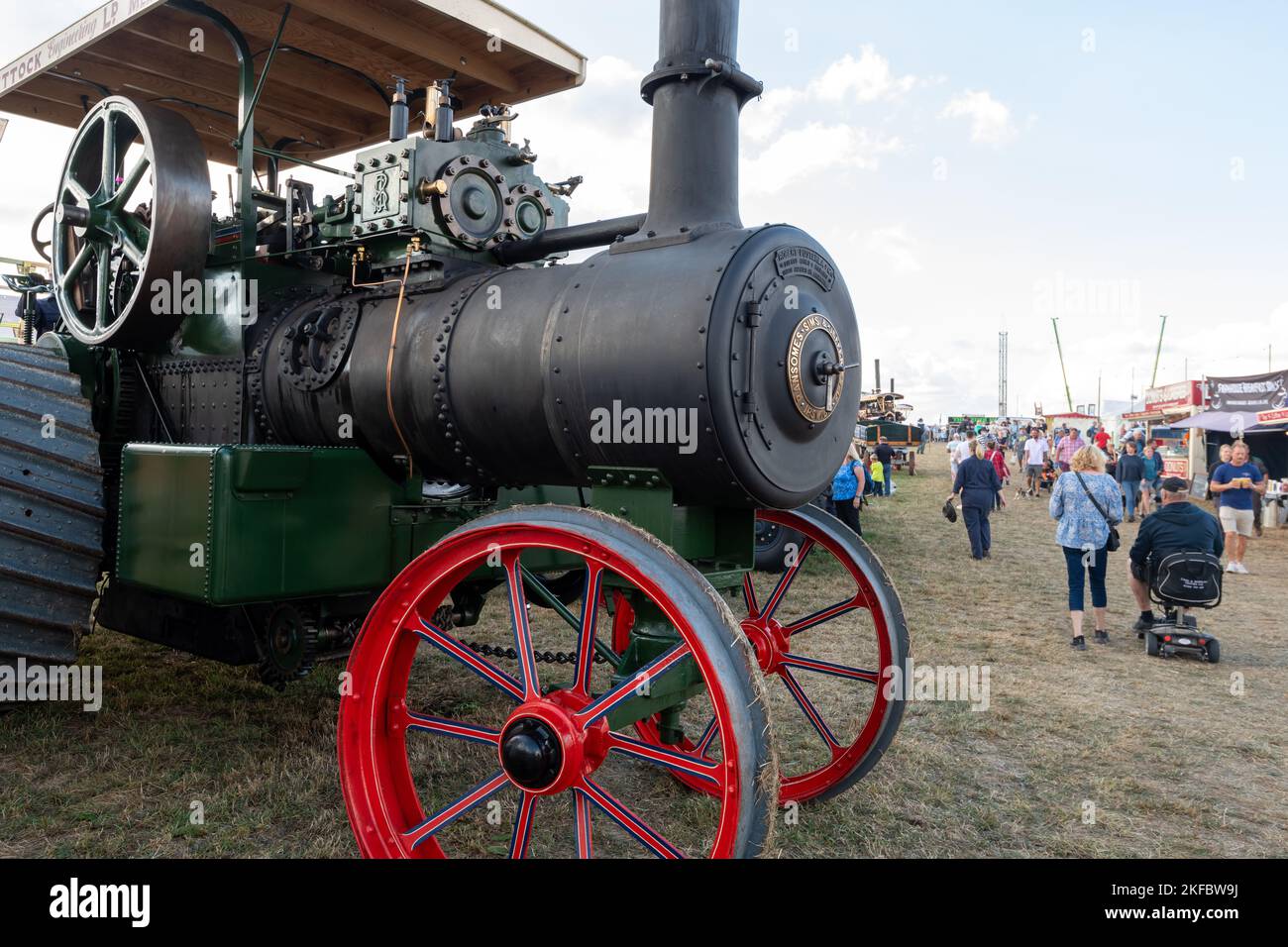 Tarrant Hinton.Dorset.United Kingdom.August 25th 2022.A restored ...