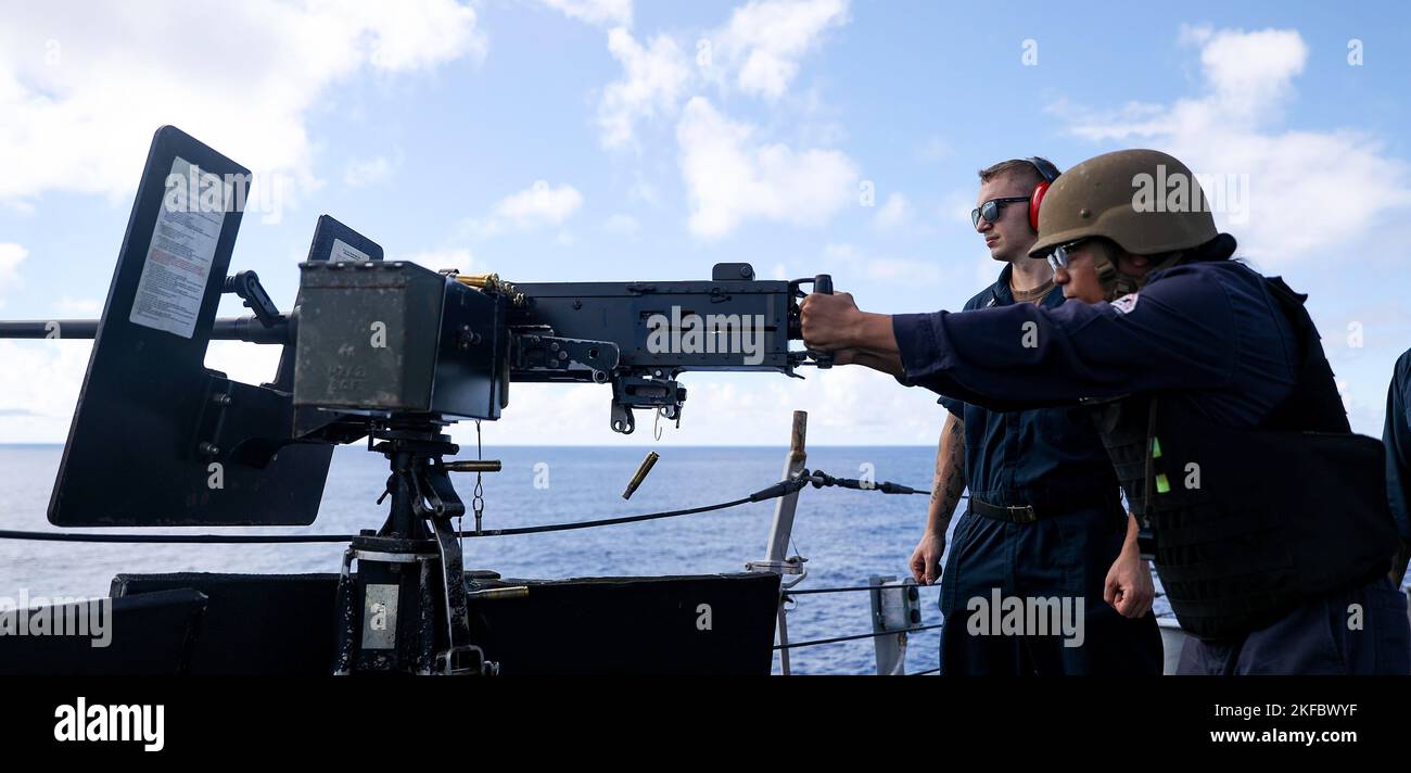 PHILIPPINE SEA (Sept. 4, 2022) – Gunner’s Mate 2nd Class Erica Ponce ...