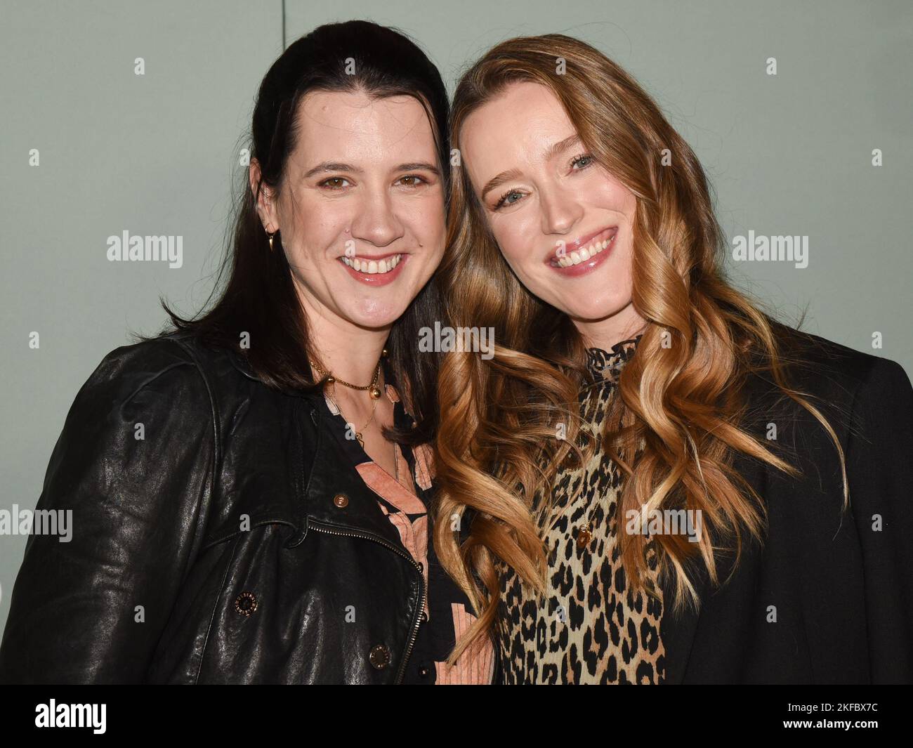 Los Angeles, California, USA. 16th Nov, 2022. Margot Hand and Ashley ...