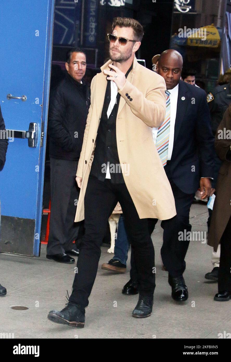 Celebrities At ‘Good Morning America’ -PICTURED: Chris Hemsworth ...