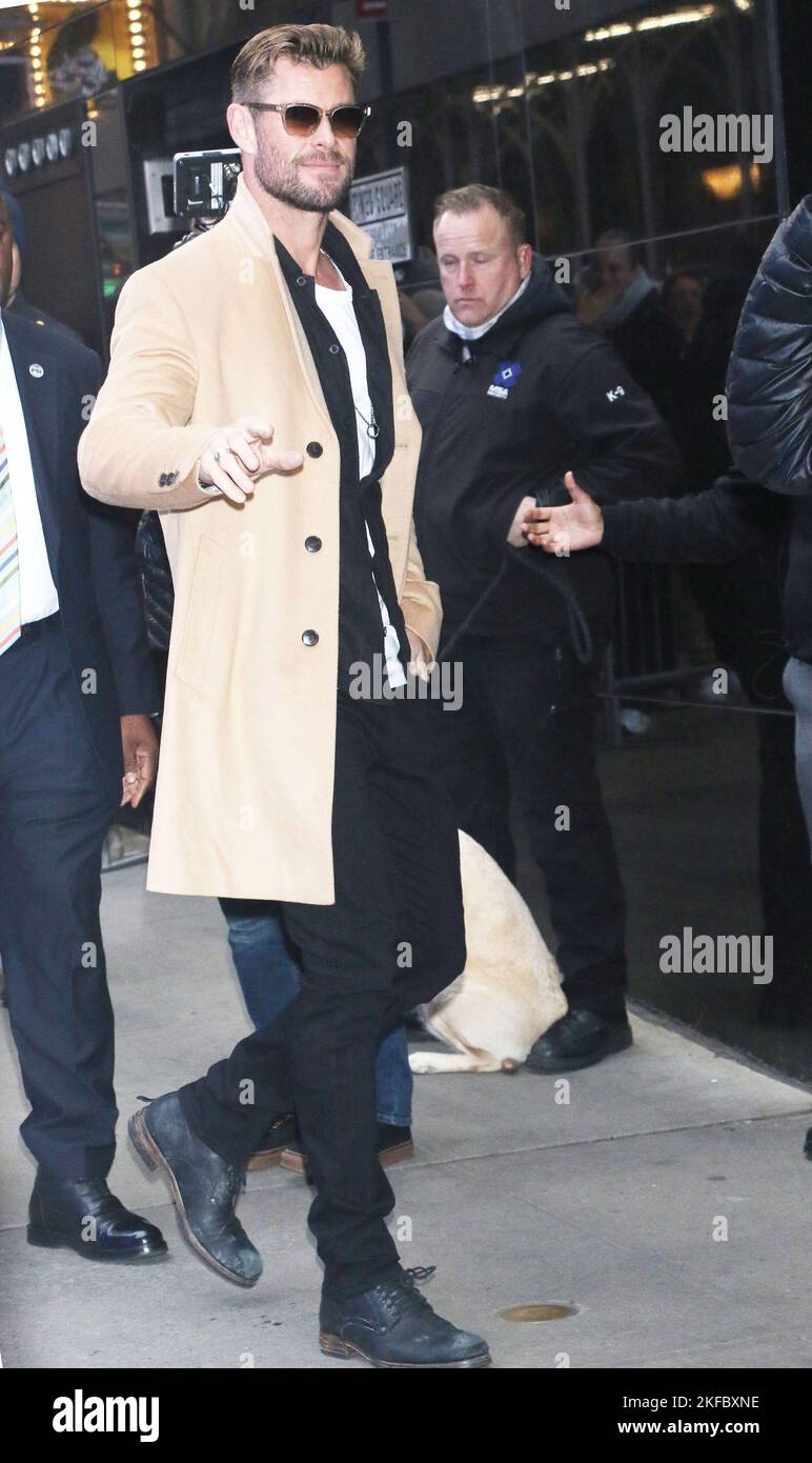 Celebrities At ‘Good Morning America’ -PICTURED: Chris Hemsworth ...