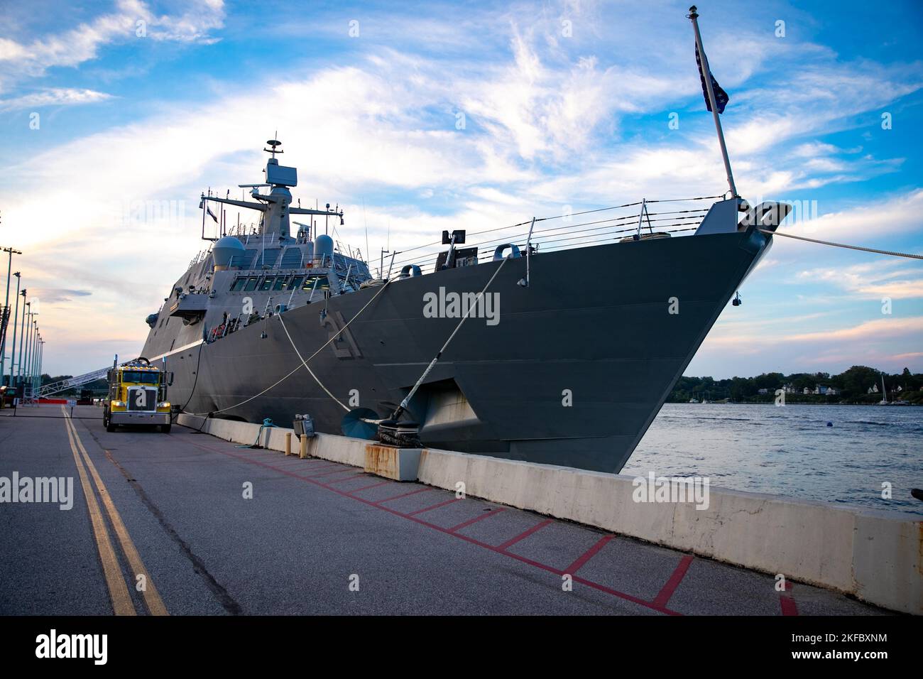 ANNAPOLIS, MD (Sept. 4, 2022) The Freedom-variant littoral combat ship ...