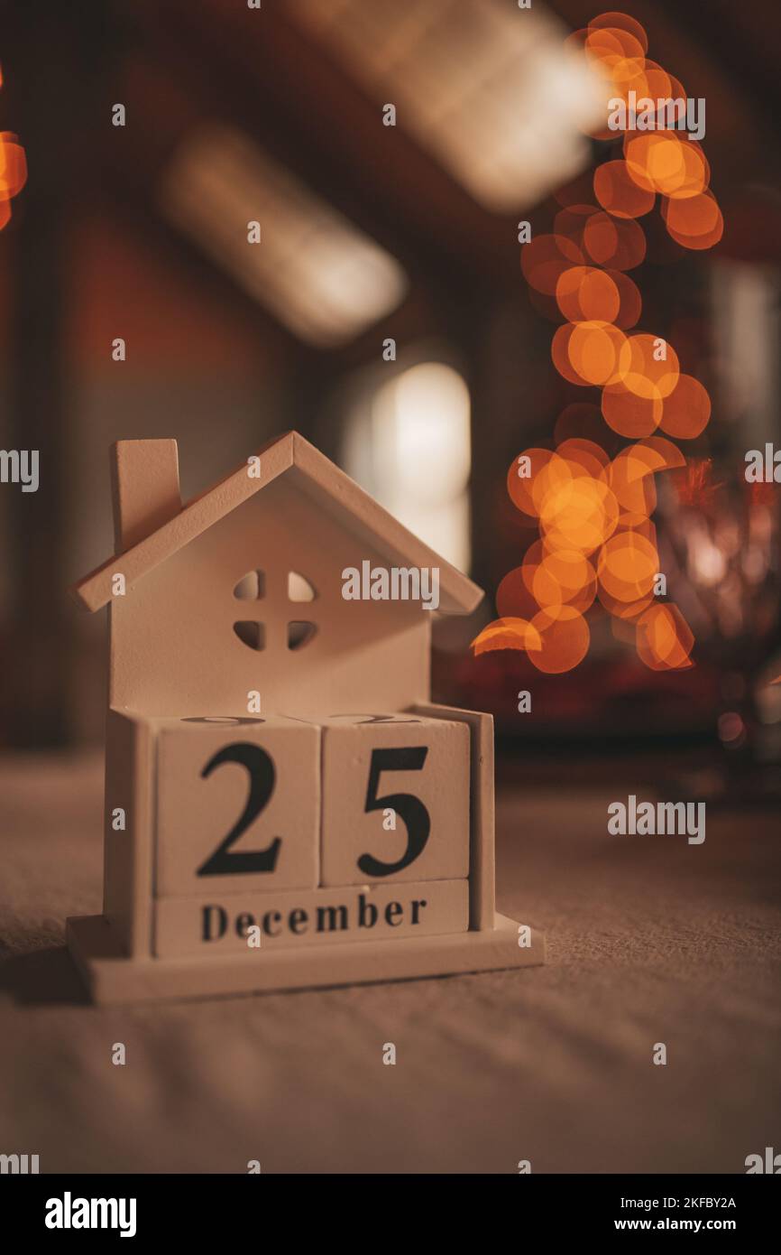 Merry christmas day 25 december eve event fairytale vibes. Sparkling ...