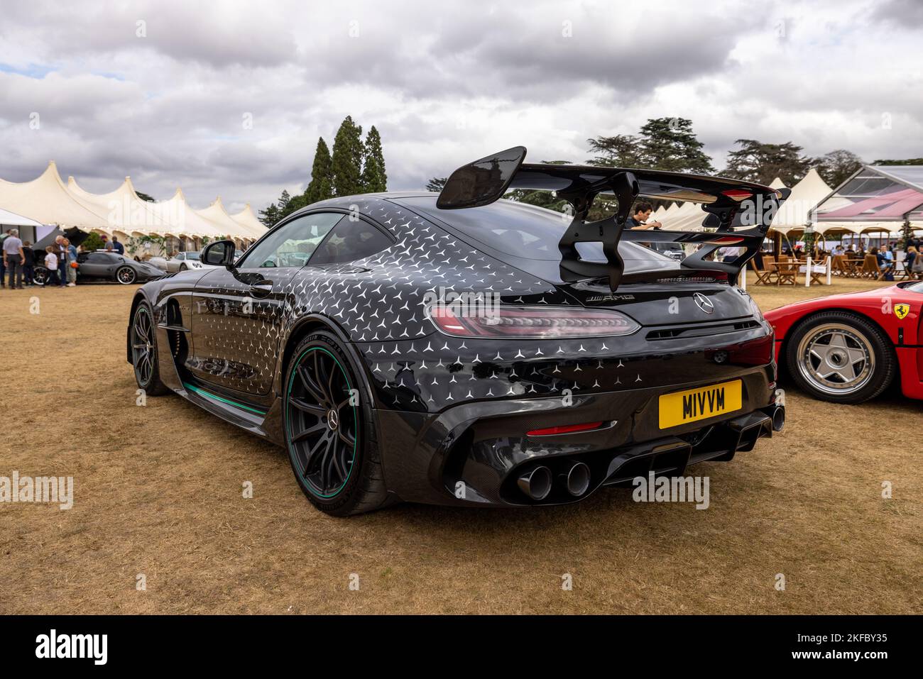Mercedes-Benz Amg Gt Black Series ‘M1 VVM’ on display at the Concours d ...