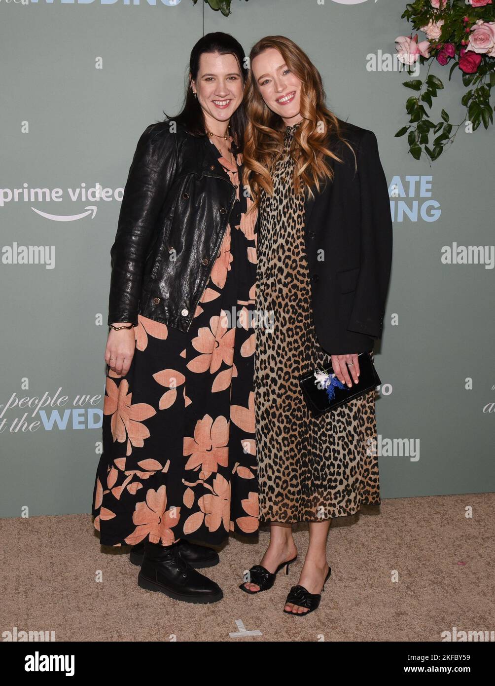 Los Angeles, California, USA. 16th Nov, 2022. Margot Hand and Ashley ...