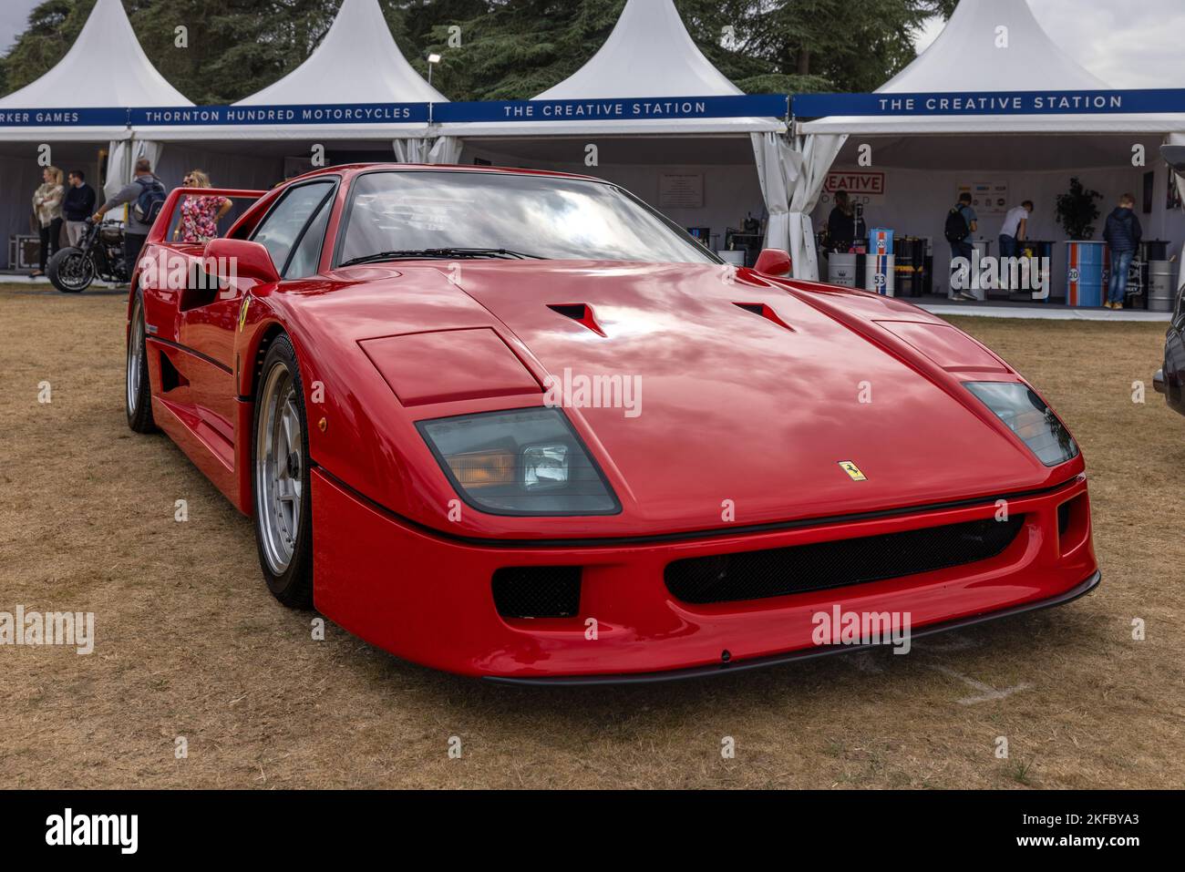 Ferrari F40 ‘F40 PM’ on display at the Concours D’Elegance motor show ...