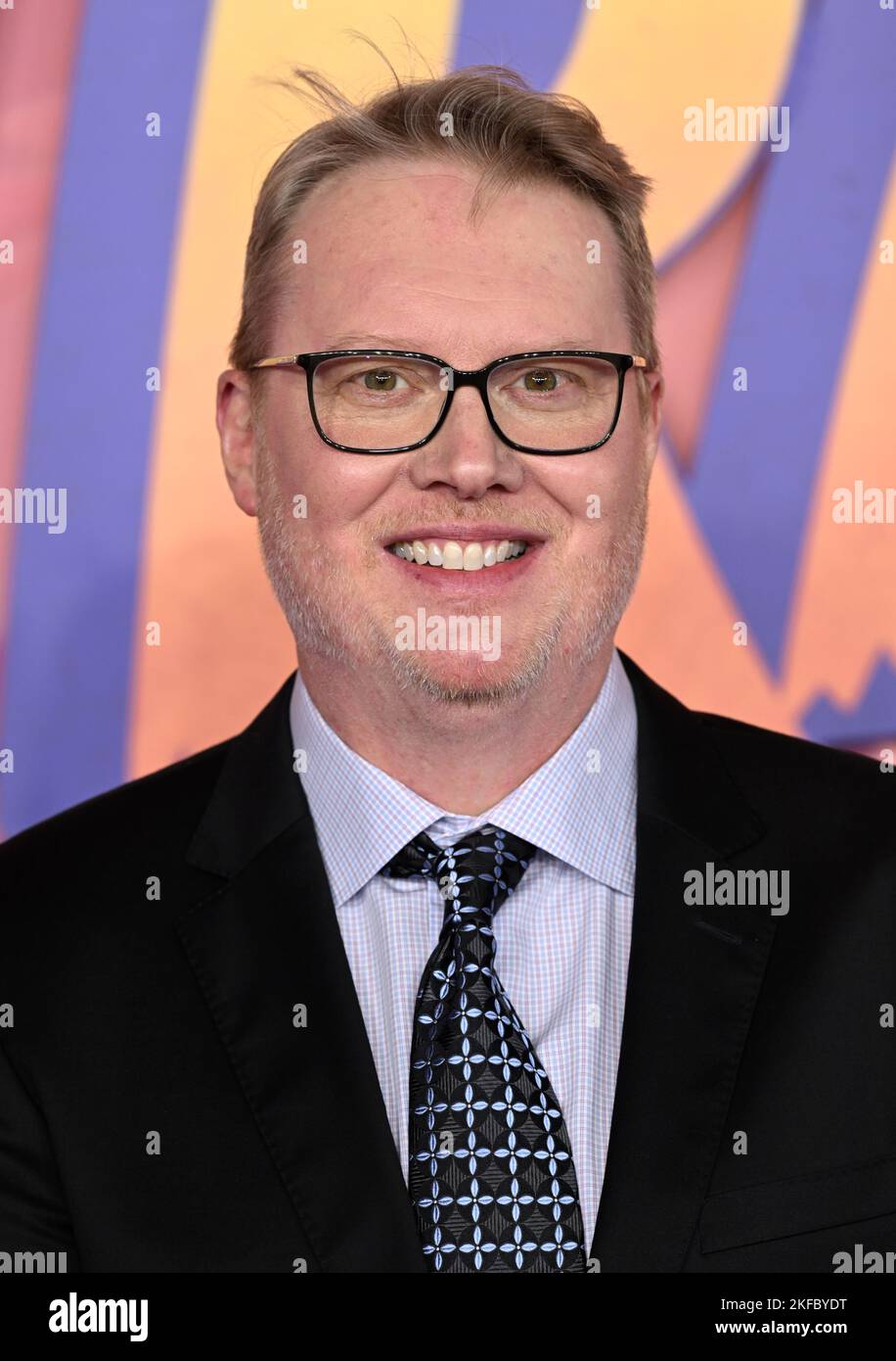 November 17th, 2022, London, UK. Don Hall arriving at the Strange World ...