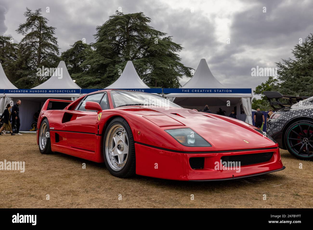 Ferrari F40 ‘F40 PM’ on display at the Concours D’Elegance motor show ...