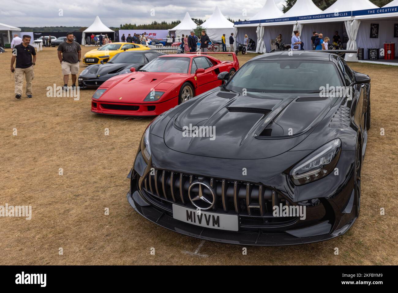 Mercedes-Benz Amg Gt Black Series ‘M1 VVM’ on display at the Concours d ...