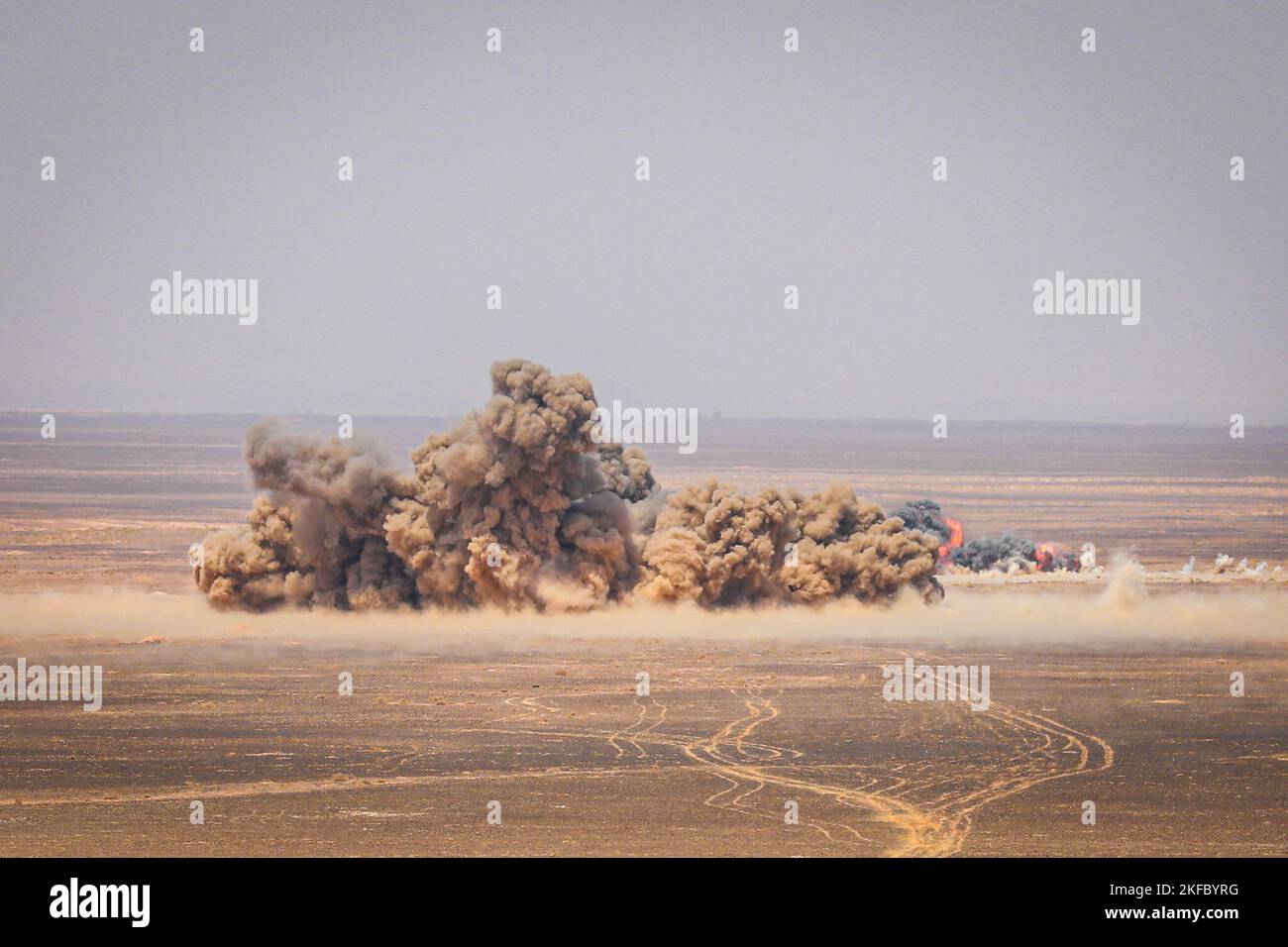 Six 500-pound Joint Direct Attack Munition, GBU-38s hit their target ...