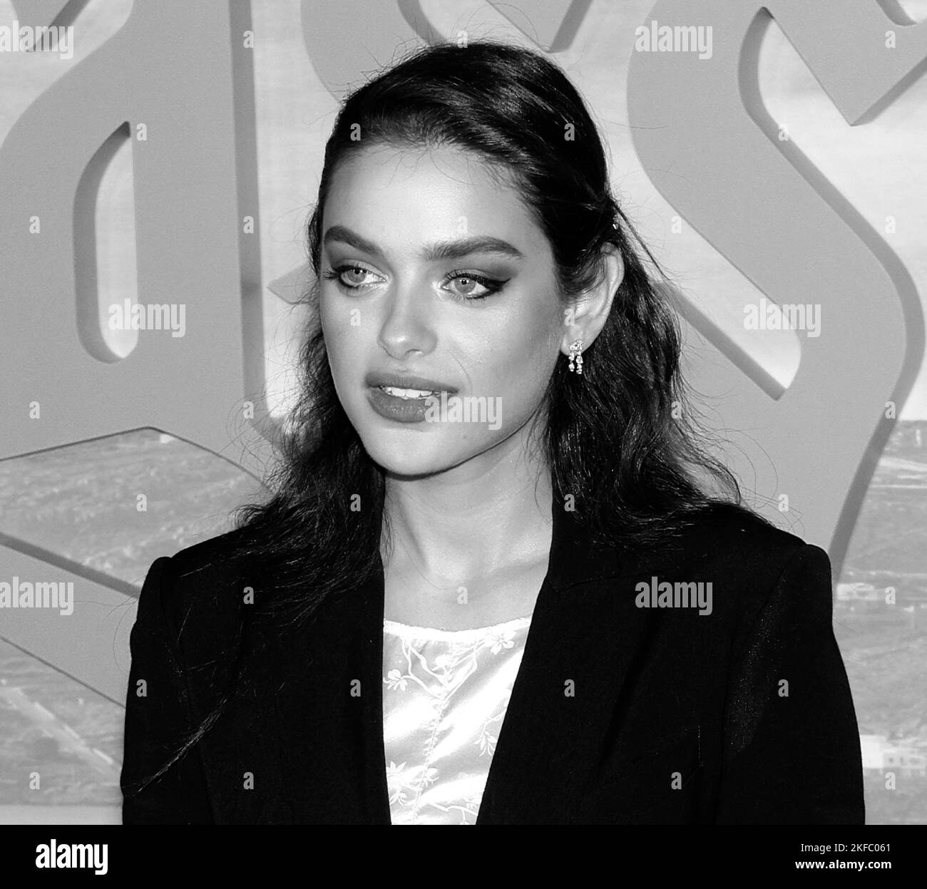 Los Angeles, CA, - Nov 14, 2022: Odeya Rush arrives at the Premiere Of "Glass Onion: A Knives ...