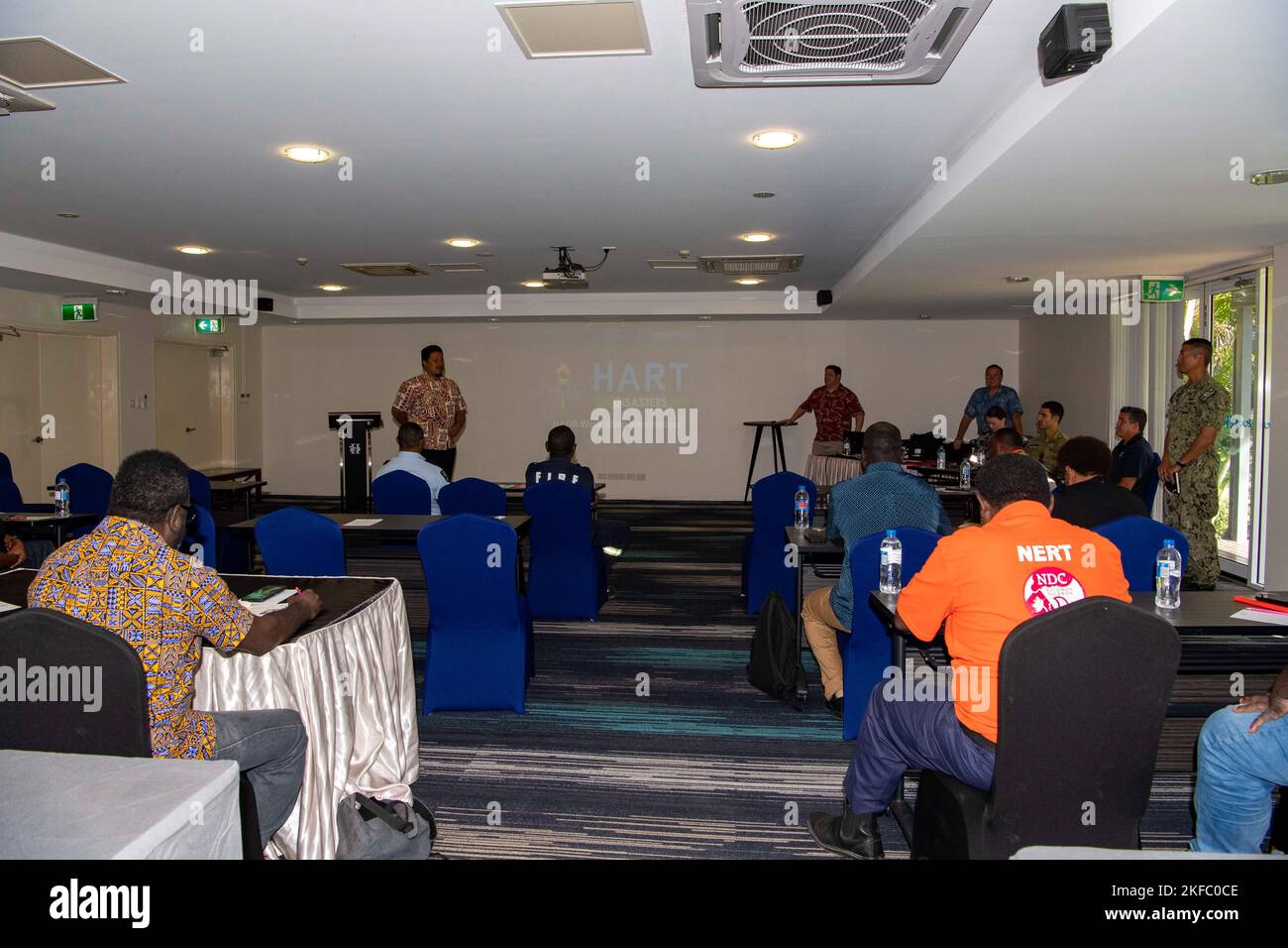 HONIARA, Solomon Islands (Sept. 5, 2022) – Jonathan Tafiariki, director ...