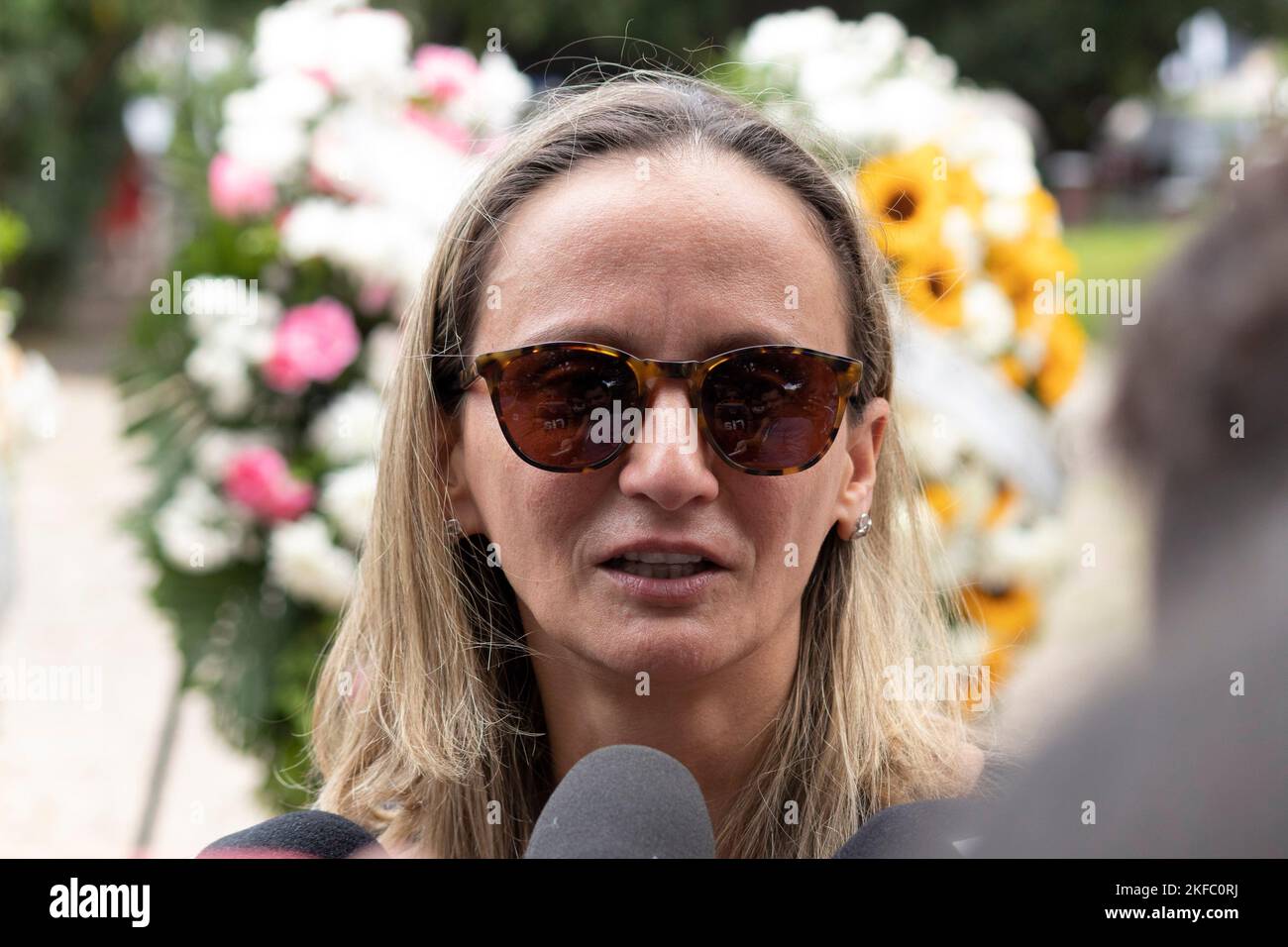Rio De Janeiro, Brazil. 17th Nov, 2022. The former player and friend ...