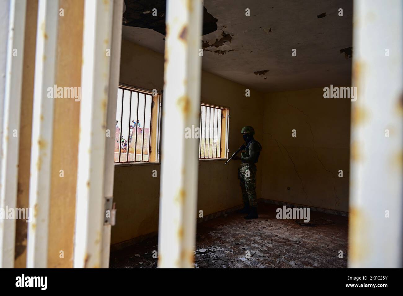 U.S. Army Rangers assigned to the 3rd Special Forces Group teach the ...