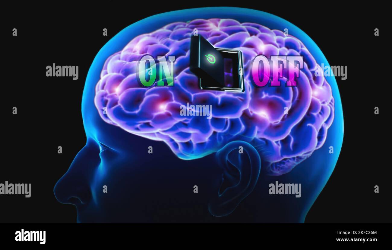 Human brain symbol hi-res stock photography and images - Alamy