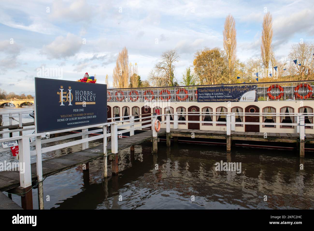Hobbs of Henley River Boat Stock Photo - Alamy