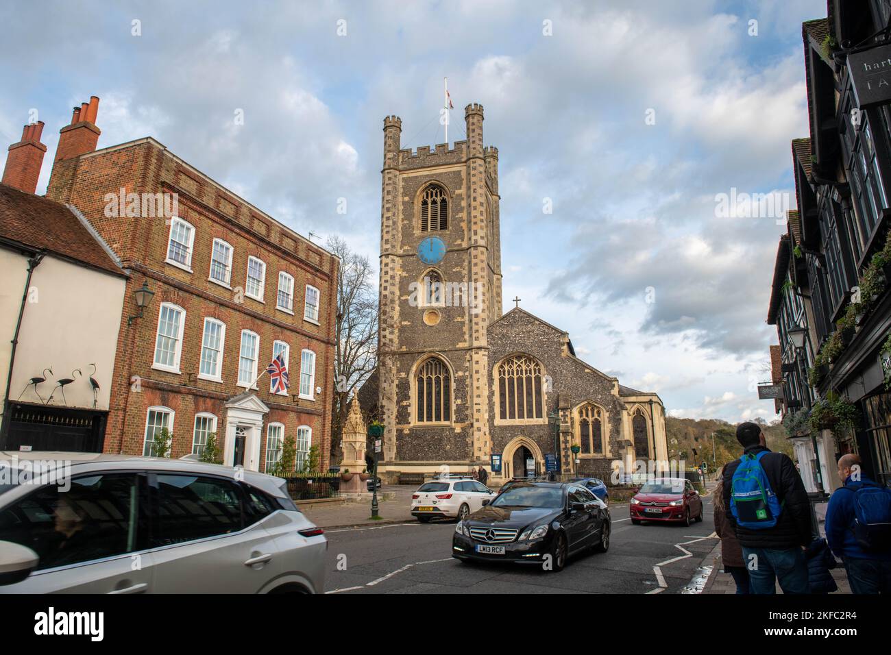 St Mary's Church, Henley Stock Photo - Alamy
