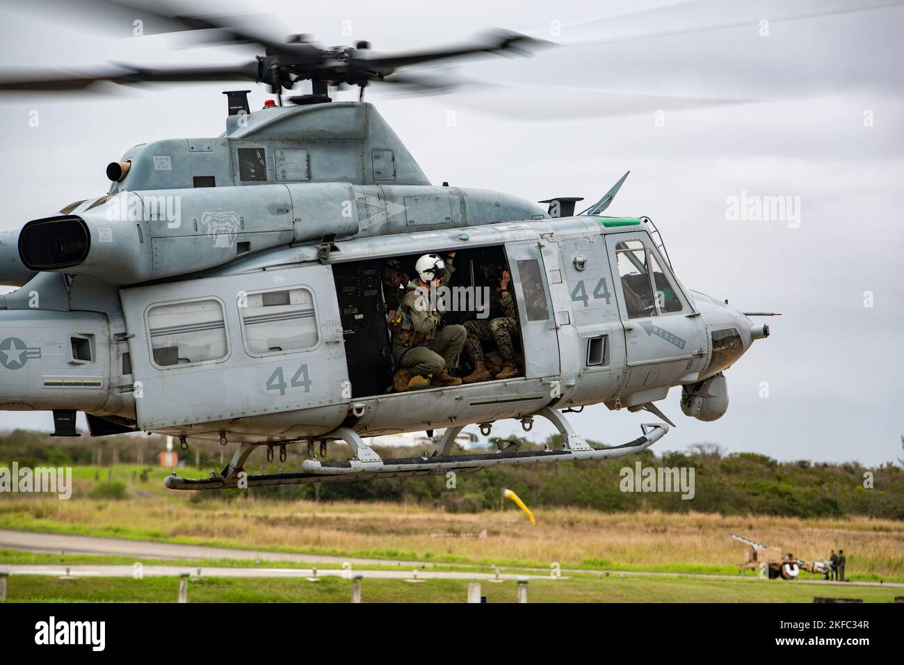 A UH-1Y Venom with Marine Light Attack Helicopter Squadron - 773, 4th ...