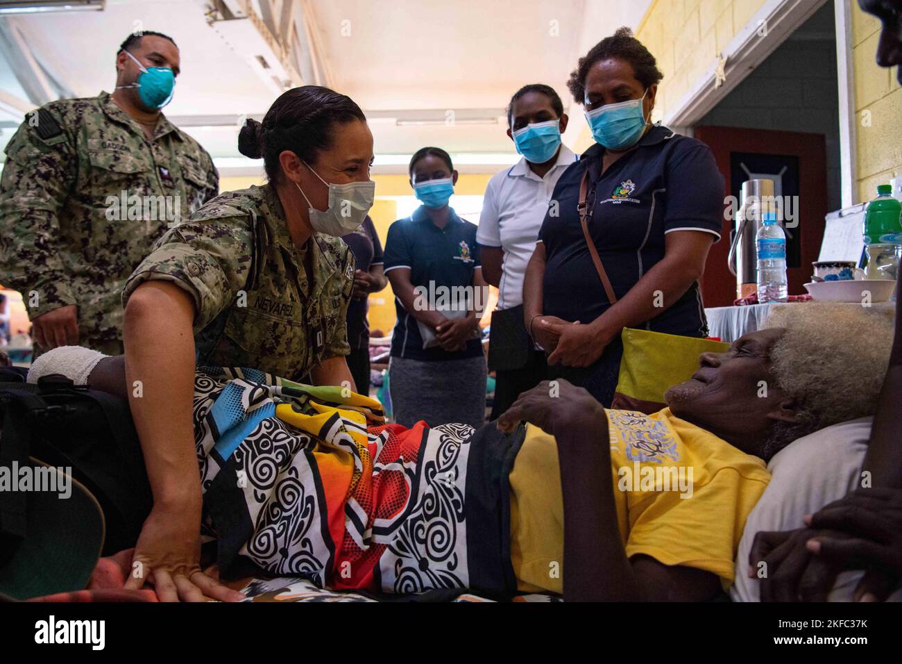 HONIARA, Solomon Islands (Sept. 5, 2022) – Lt. Elizabeth Nevarez, from ...