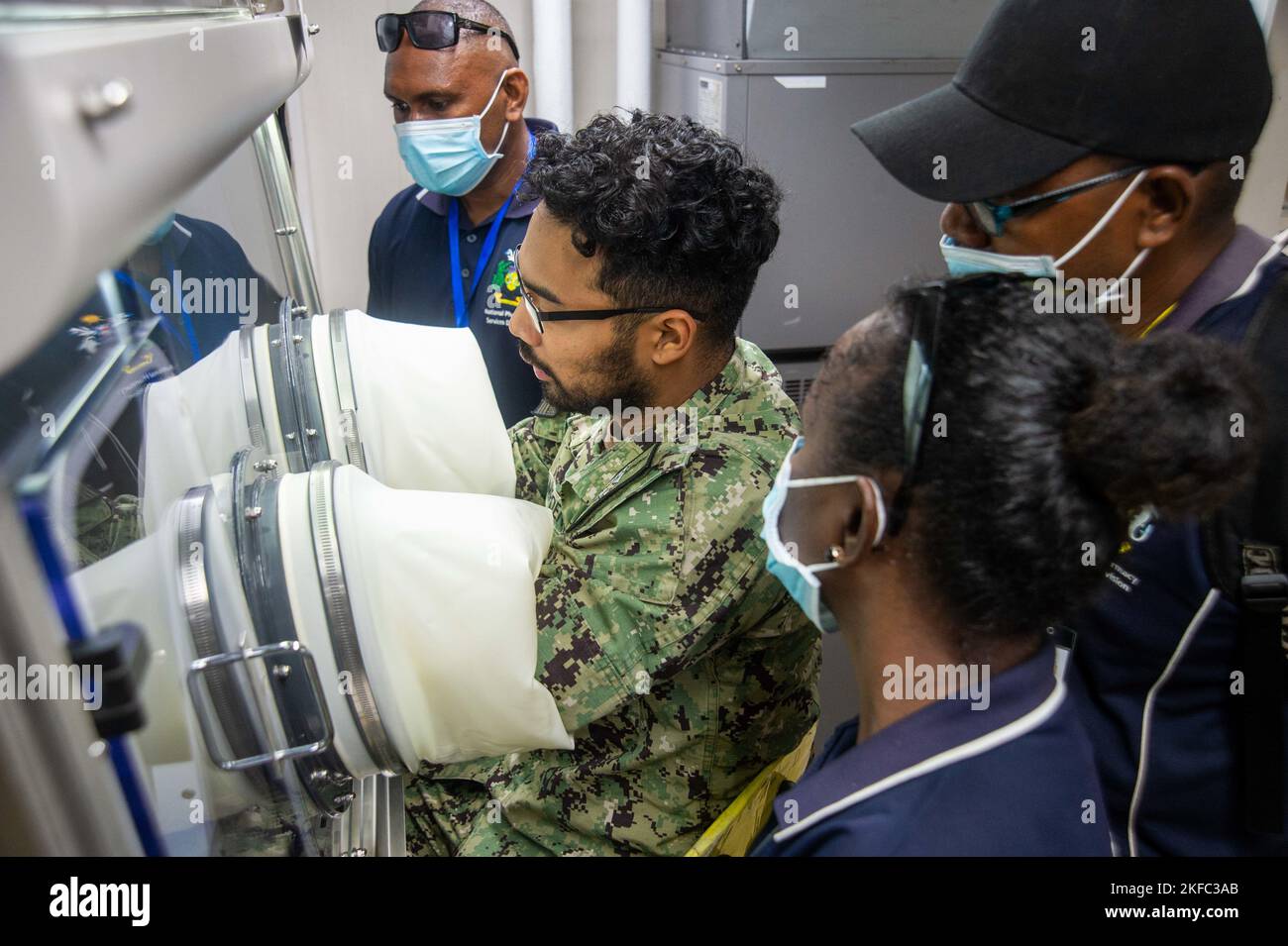 GIZO, Solomon Islands (Sep. 5, 2022) — Hospital Corpsman 3rd Class Kai ...