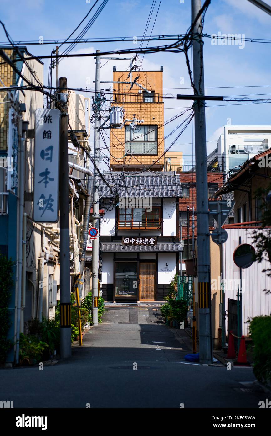 A Japanese classical building in Kyoto, Japan during the day Stock ...