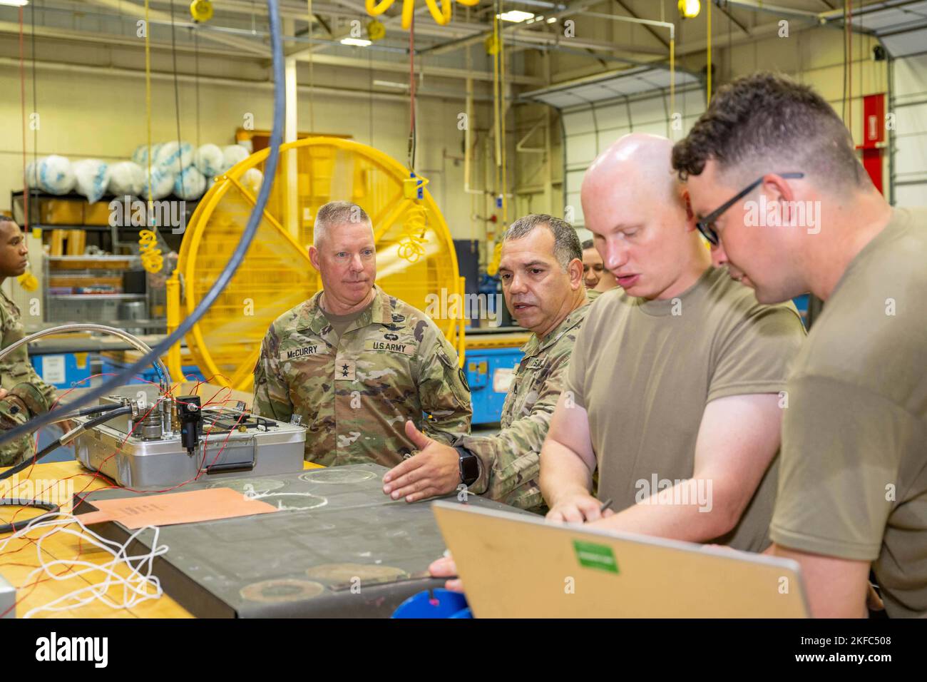 U.S. Army Staff Sgt. Juan Rios, a structural repairer instructor in 2d ...