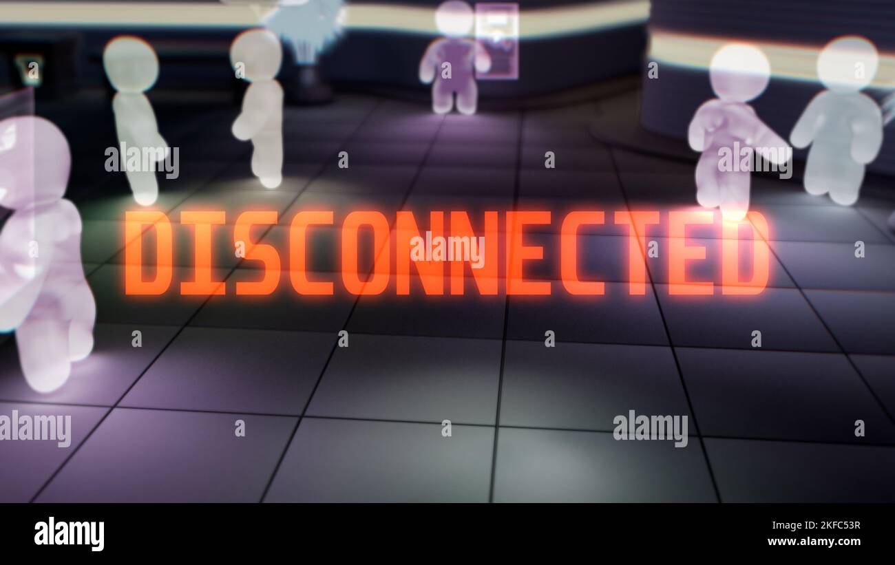 person is disconnected from computer game - bad connection speed ...