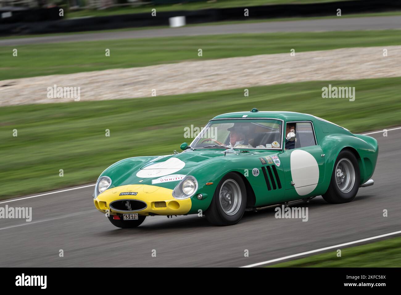 Antony Bamford's ex David Piper 1962 Ferrari 250GTO #3767GT driven by ...