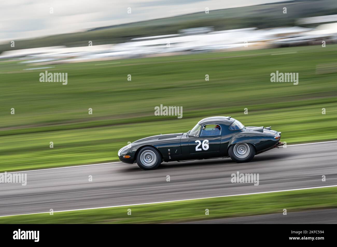 Tiff Needell's Jaguar E Type Lightweight at Madgwick in Official ...