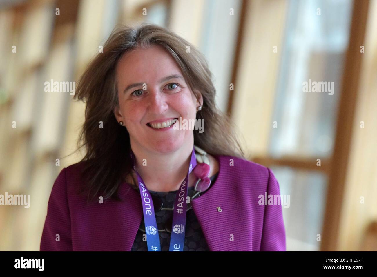 Edinburgh Scotland, UK 17 November 2022. Maree Todd MSP, Scottish ...