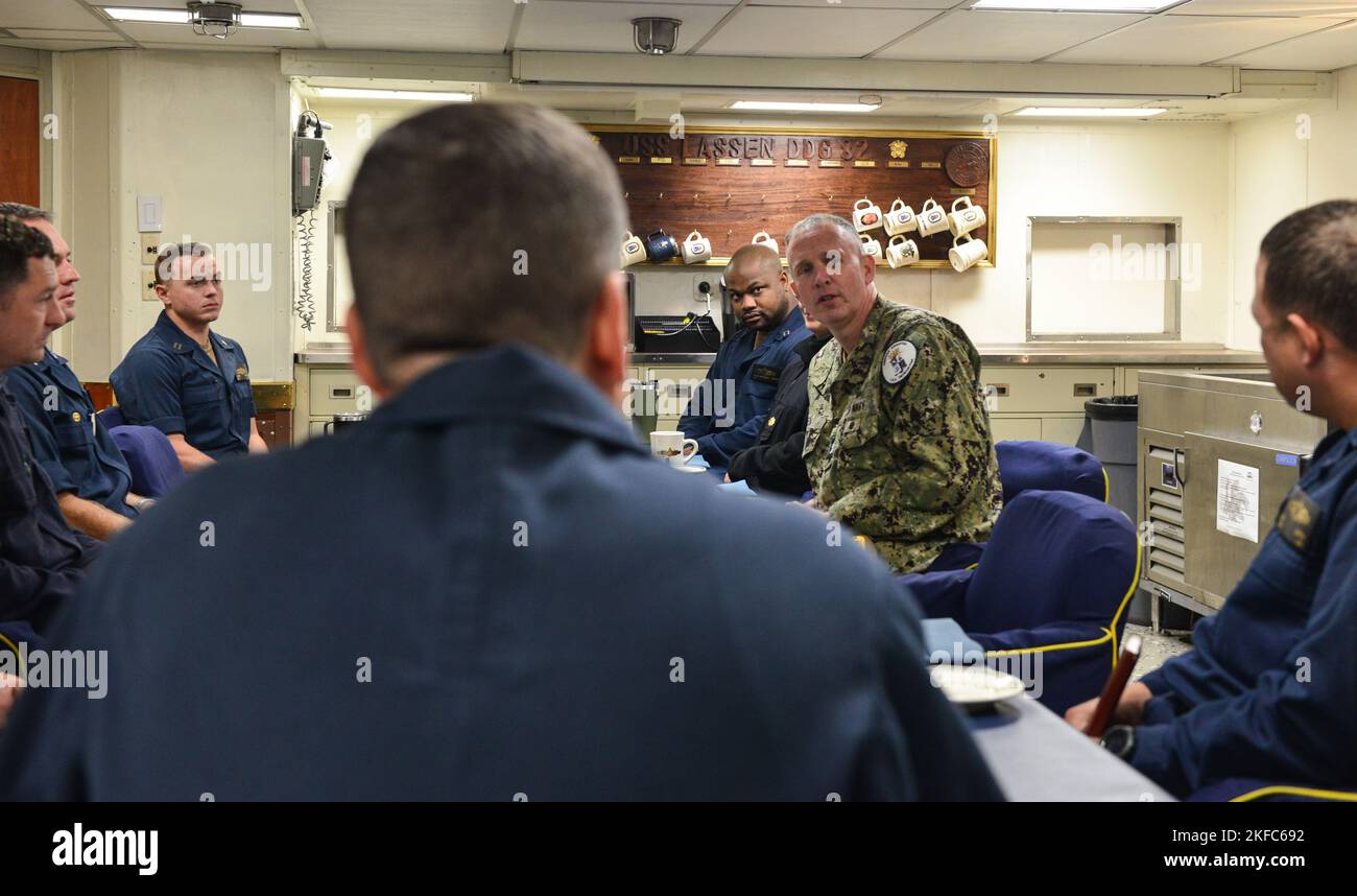 RIO DE JANEIRO (Sept. 6, 2022) U.S. Navy Rear Adm. Jim Aiken, commander ...