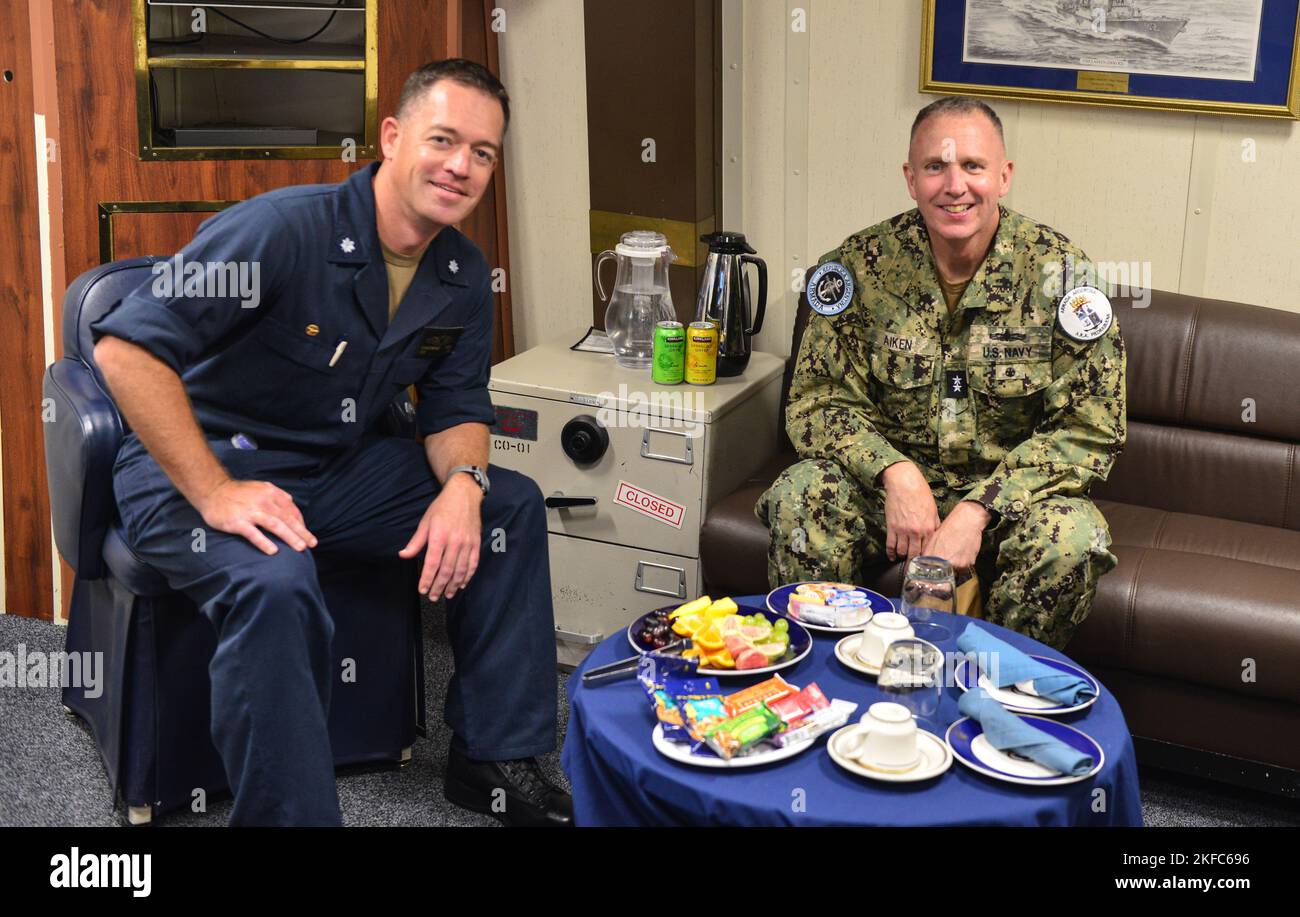 RIO DE JANEIRO (Sept. 6, 2022) U.S. Navy Rear Adm. Jim Aiken, commander ...