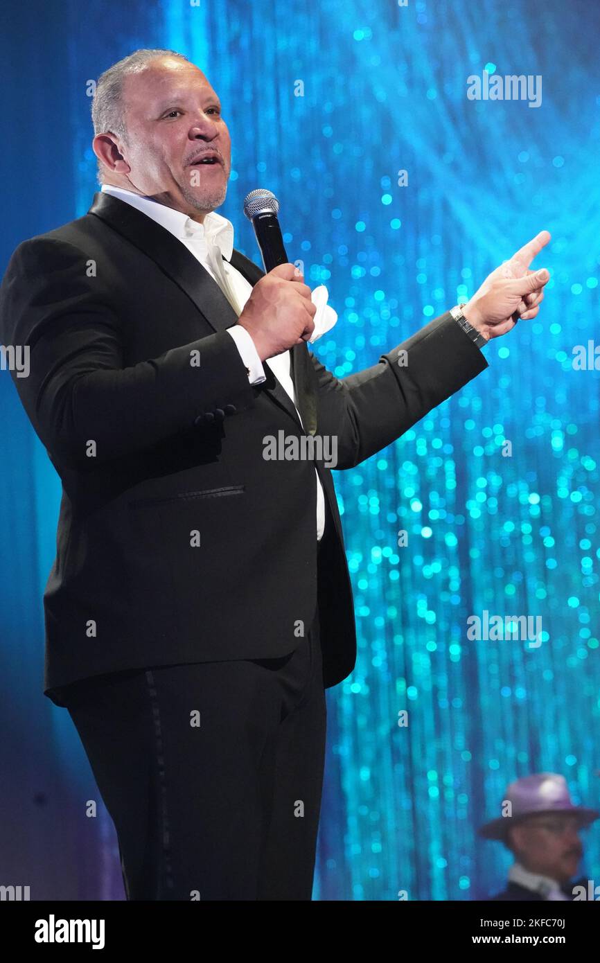 New York, United States. 15th Nov, 2022. Marc Morial president of the ...