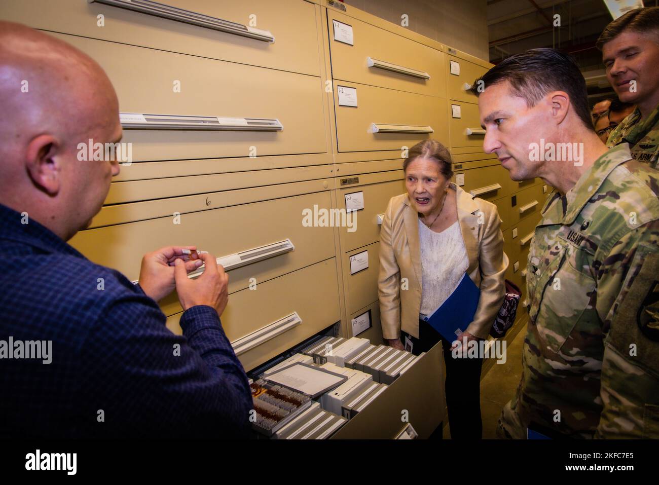 Col. Chad Koenig, commander of Walter Reed Army Institute of Research ...