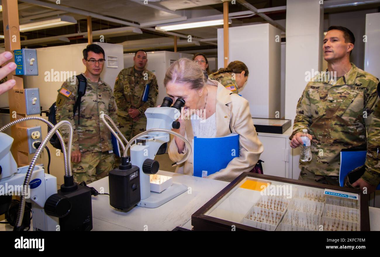 Dr. Mardi Jett, the chief scientist of Systems Biology at Walter Reed ...